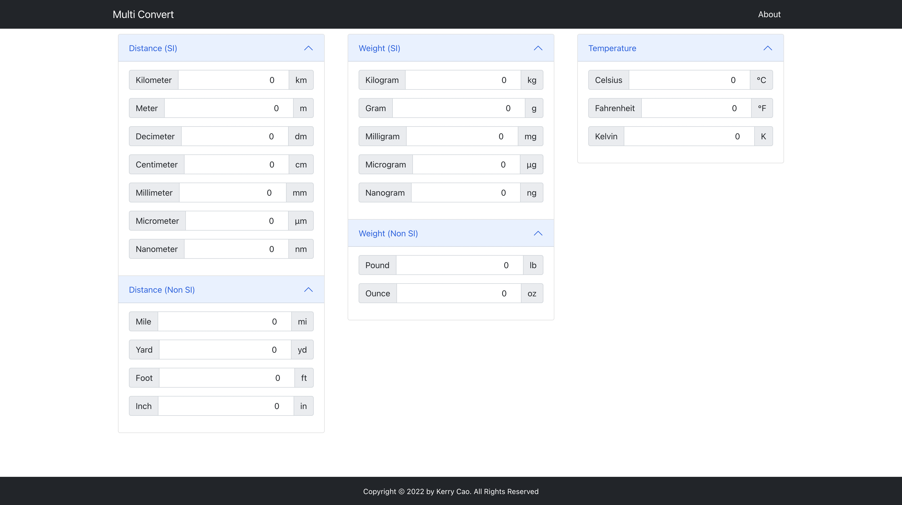 GitHub - yuqian5/multi-convert: Simple website that offers multiple conversion services.